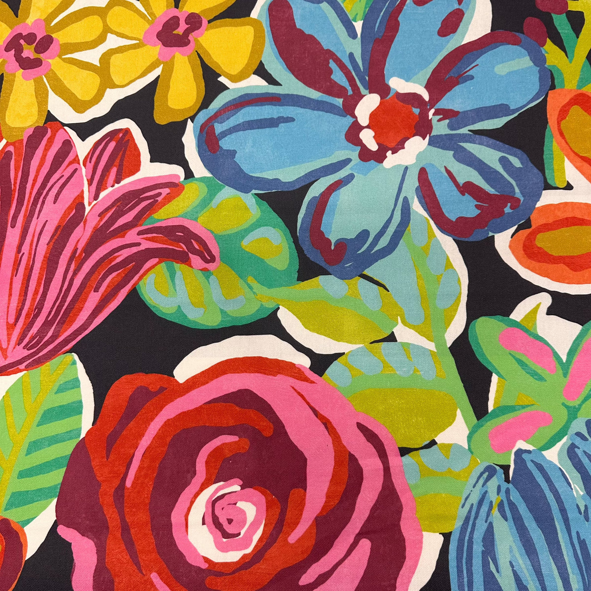 Vilber Chloe Multi Black Decorator Fabric – Savvy Swatch