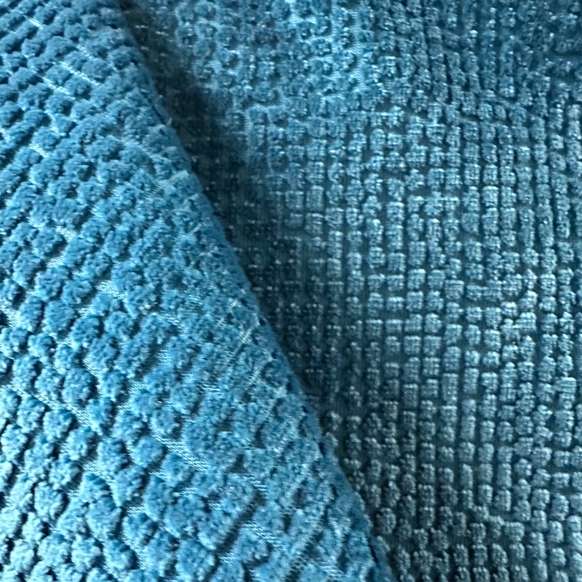 De Leo Gemini Turquoise Decorator Fabric – Savvy Swatch