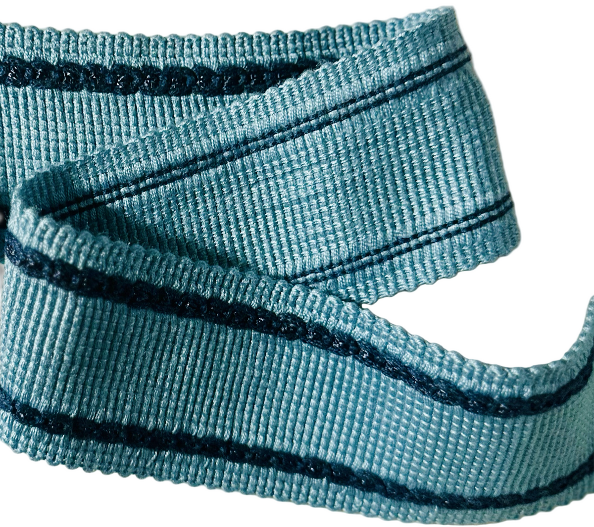 Border Stripe Mineral/Indigo Decorative Trim Tape – Savvy Swatch